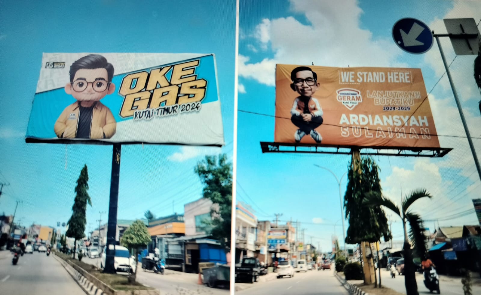 Poster Gemoy Ardiansyah-Kasmidi Muncul, Sinyal Pecah Kongsi di Pilkada ...